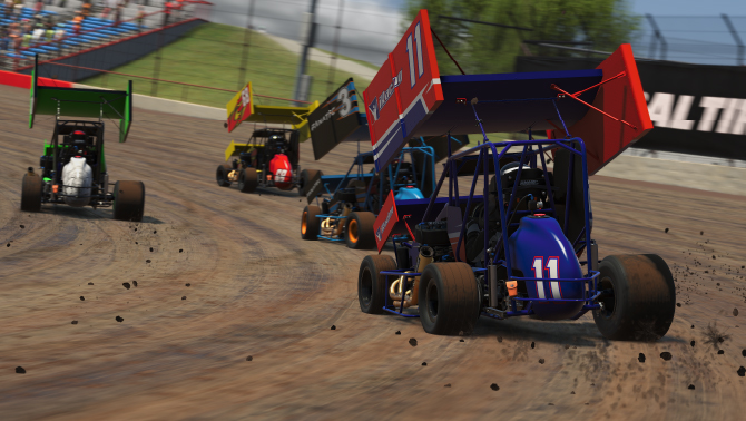 Dirt Outlaw Micro Sprint Car - Winged